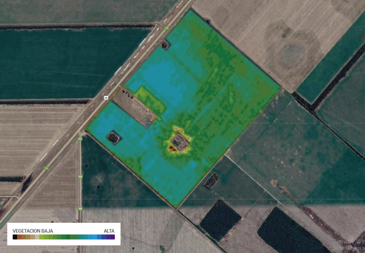 NDMI Index - Customer Portal - GeoAgro