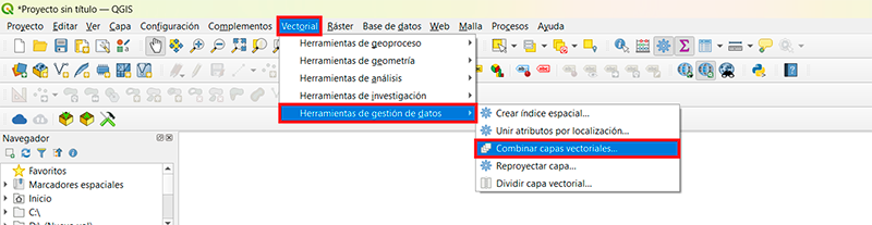 Unir capas vectoriales usando QGIS - Recursos de conocimiento
